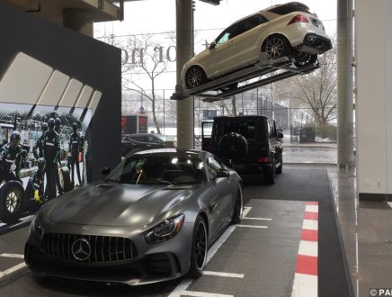 Car Lift Display Platforms | Custom Vehicle Display Units & Structures