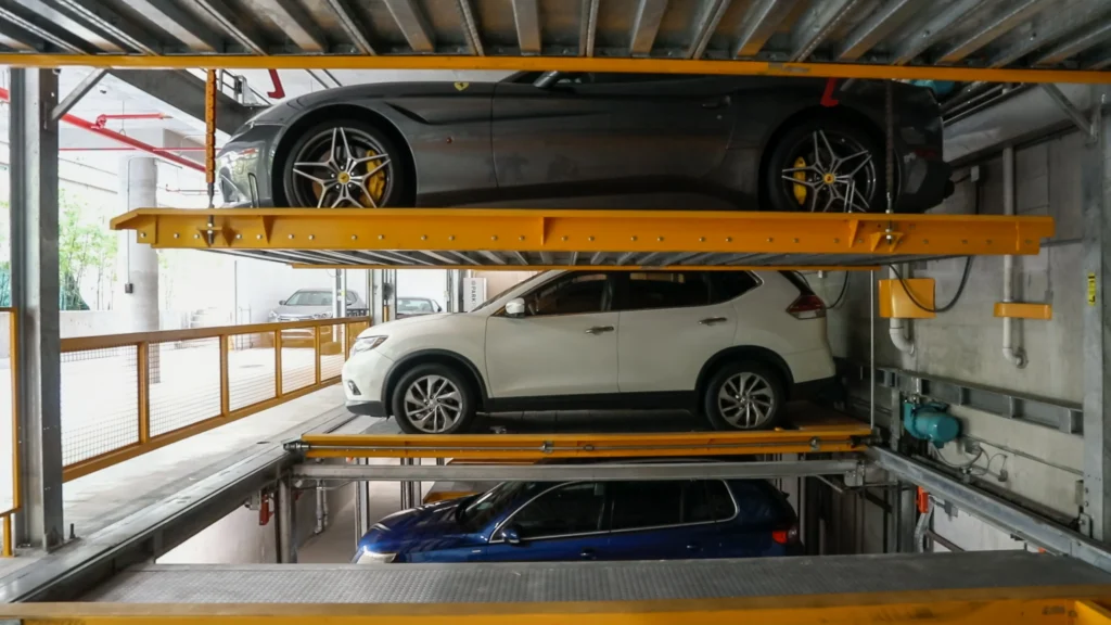 Lift-Slide Puzzle Parking System | ParkPlus